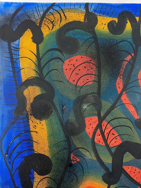 Rudolf Sauter (1923) Grosse Abstrakte Gemälde | Kaufen auf Ricardo