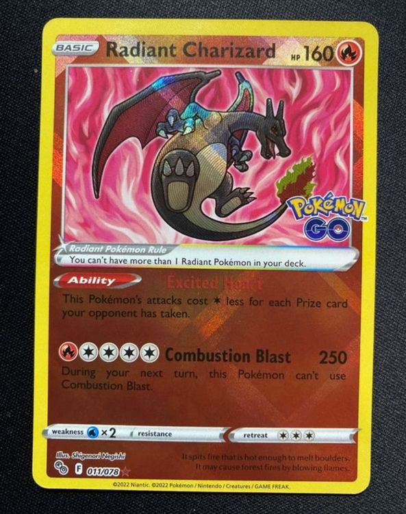 Charizard radiant Eng | Kaufen auf Ricardo