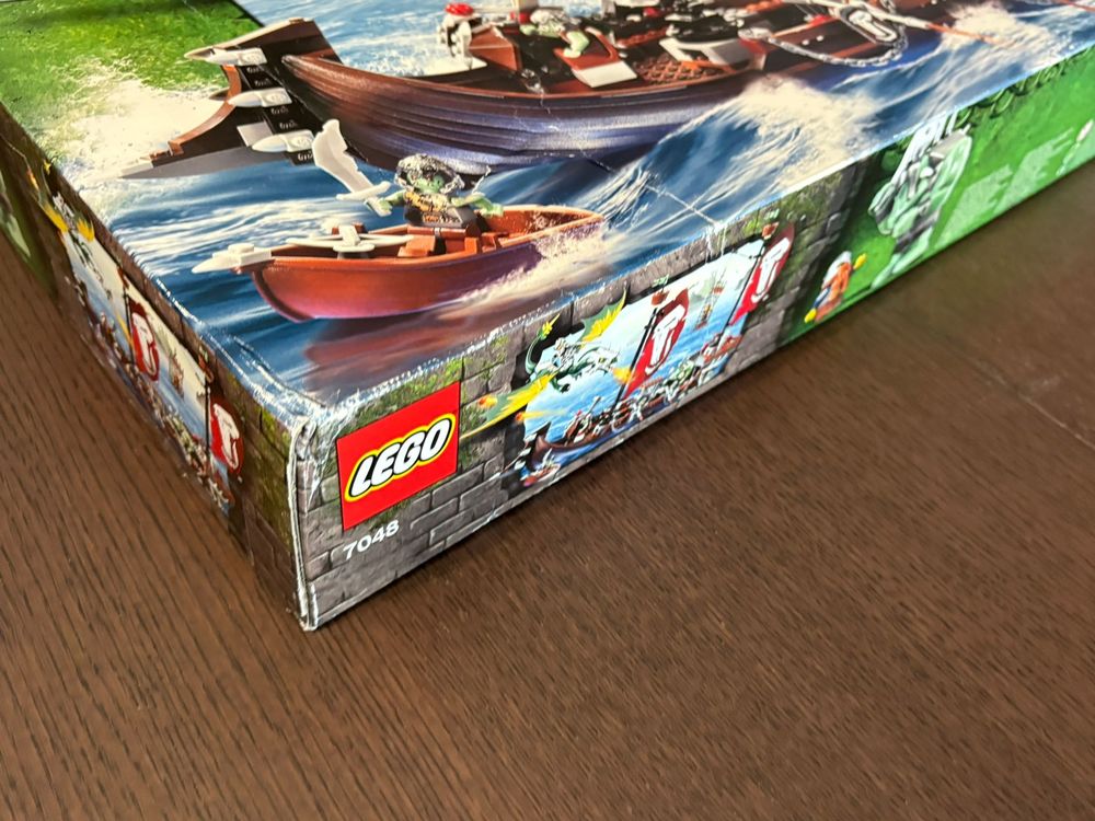 Altes rares Lego set 7048 castle troll Warship, noch neu!! (Neu und ...