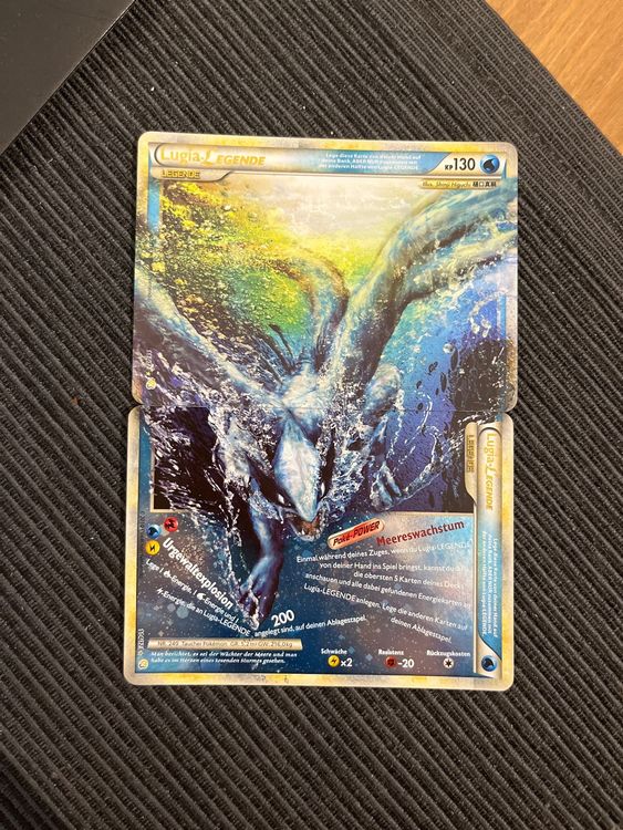 Pokemon Lugia Legende Heartgold Base Set 2010 near Mint (Neu (gemäss ...