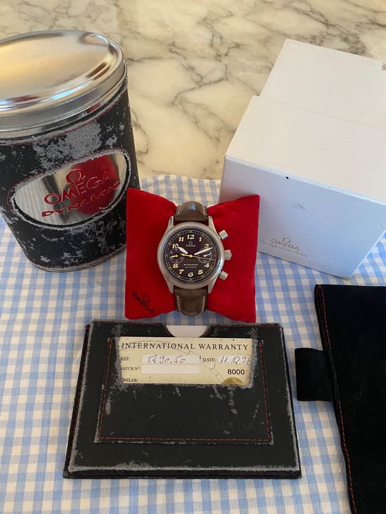 Omega Dynamic Automatic Chronograph mit Box und Papiere (Gebraucht) in ...
