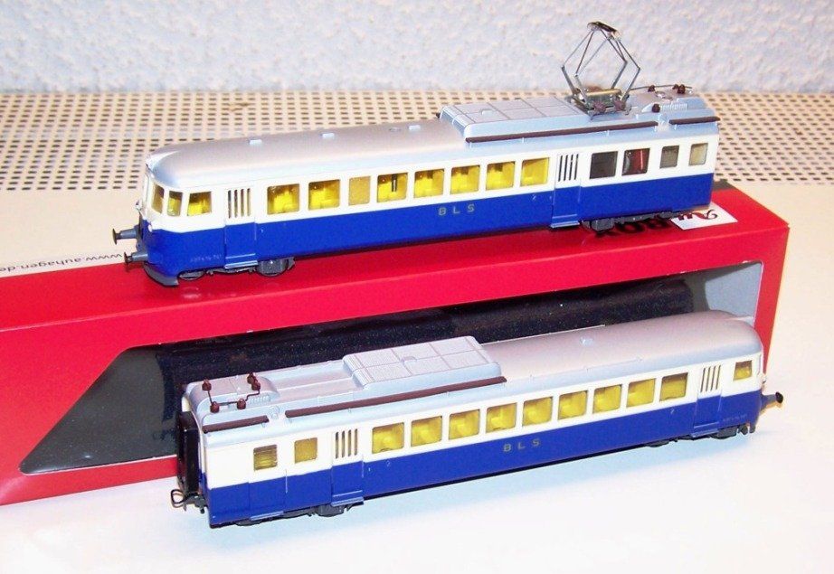 Kleinbahn H0: BLS Doppel-Triebwagen ABFe, Sommerfeldt-Panto (Gebraucht) in Brüttisellen für CHF ...