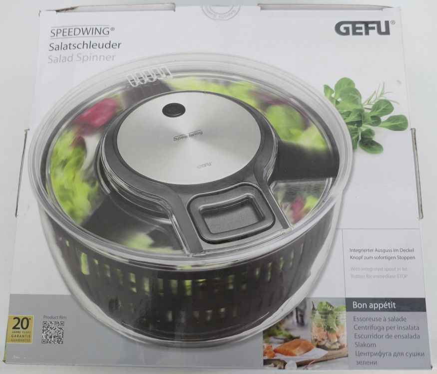 Salatschleuder GEFU Speedwing | Kaufen auf Ricardo