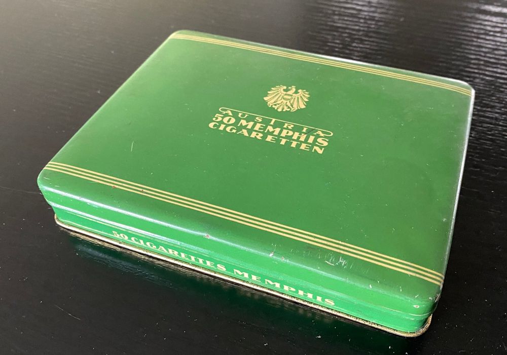 Dose MEMPHIS 50 Cigarettes Büchse selten Sammler Deko (Gebraucht) in ...