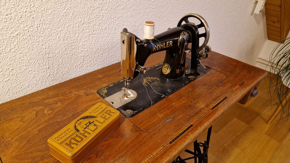 Antike Nähmaschine Köhler (Gebraucht) in Stetten SH für CHF 2 – nur Abholung auf Ricardo kaufen