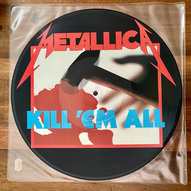 Metallica - Kill ’em All - Picture Disc - UK MFN 7 P 1986 | Kaufen auf ...