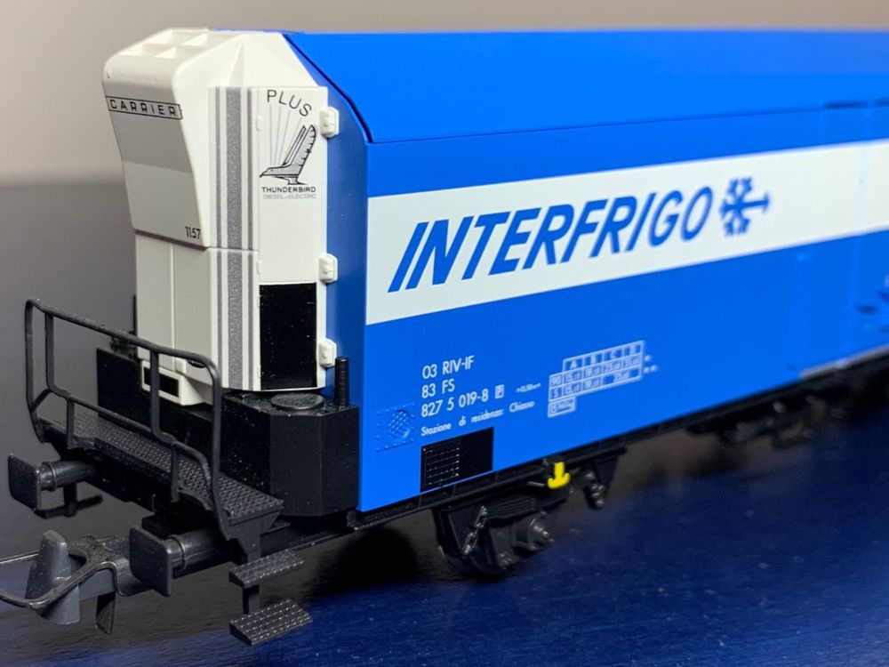 FS Kühlwagen INTERFRIGO * Roco * FS wagon frigo | Acheter sur Ricardo