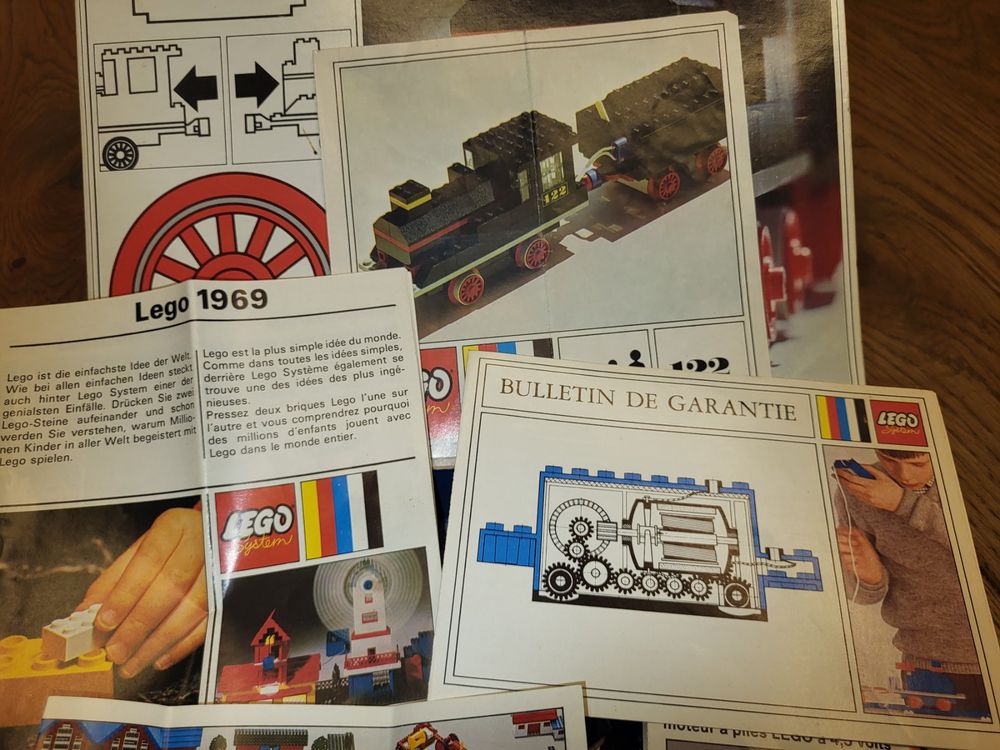 Seltene Lego train 122 aus 1969 (Gebraucht) in Sonceboz-Sombeval für ...