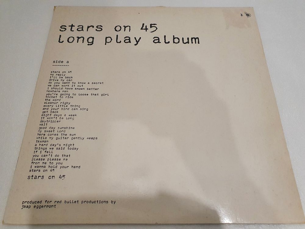 Stars On 45 – Long Play Album | Kaufen auf Ricardo