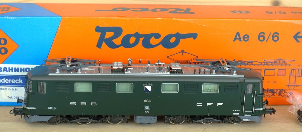 SBB-CFF Ae 6/6 11426, Roco Art. 43535, DC analog. (Gebraucht) in Horw für CHF 69 – mit Lieferung ...