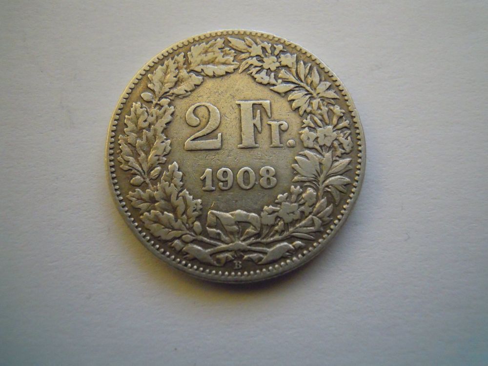 2 Fr. 1908 rar (Gebraucht) in Kriegstetten für CHF 7.25 – mit Lieferung auf Ricardo kaufen