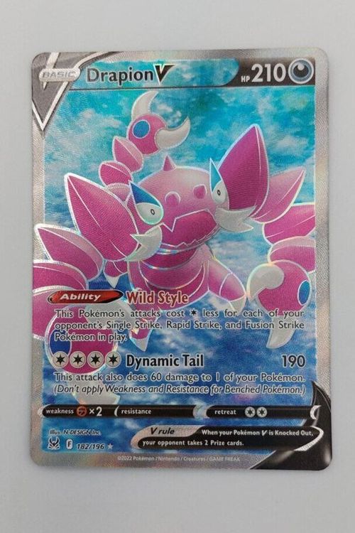 Drapion V (182/196 Lost Origin) NM / ENG (Gebraucht) in COINTRIN für CHF 6.9 – mit Lieferung auf ...