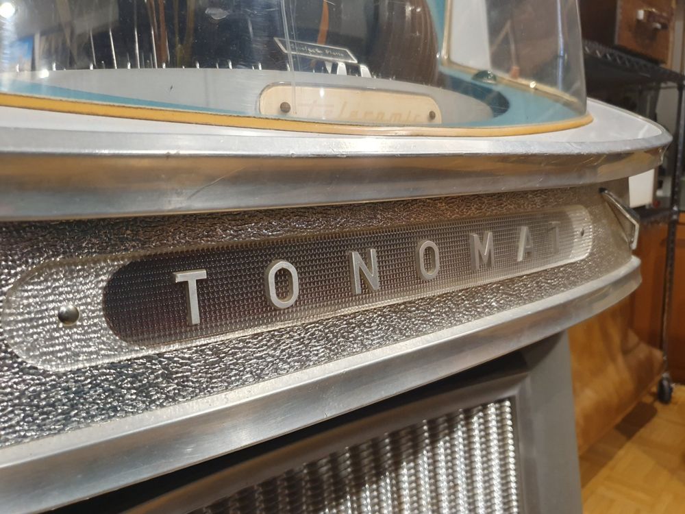 Tonomat Automaten Jukebox Musikbox Teleramic 200 - 50er Jahr (Defekt ...