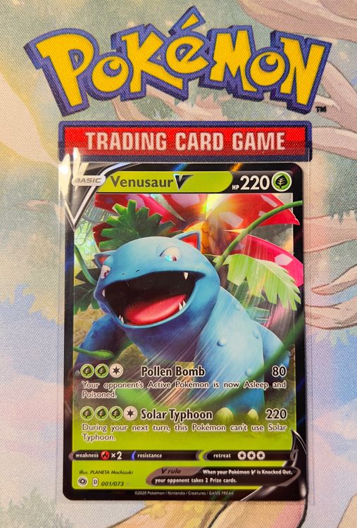 Venusaur V Ultra Rare Weg des Champs 001/073 (Gebraucht) in Sempach für ...