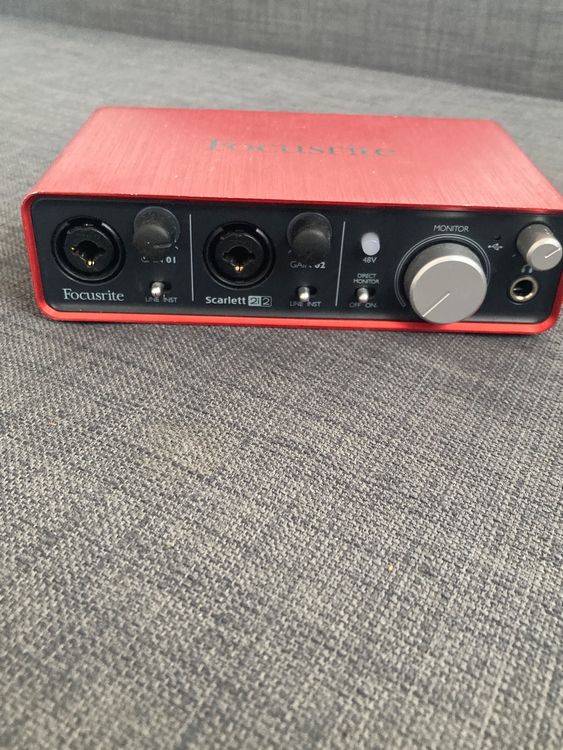 Carte son Focusrite Scarlet 2i2 (1st Gen) | Kaufen auf Ricardo