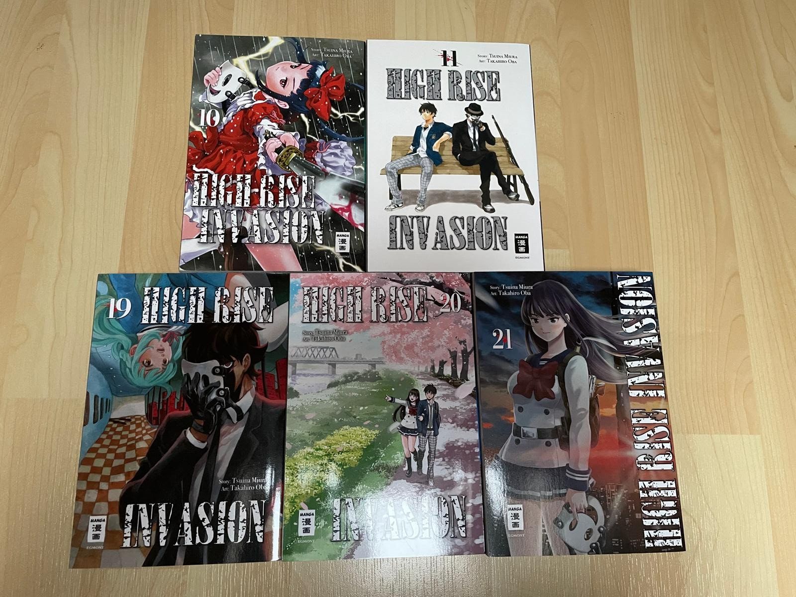 High-Rise Invasion Manga, Band 1-8, 10,11,19,20,21 (Gebraucht) in ...