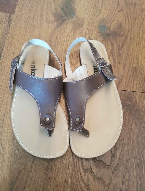 Barfuss-Sandalen, Belenka Promenade Dark Brown, Grösse 39 (Neu (gemäss ...