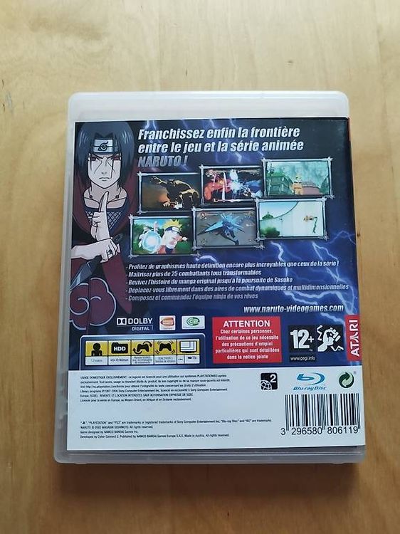Jeu PlayStation 3 - Naruto Shippuden Ultimate Ninja Storm (D'occasion ...