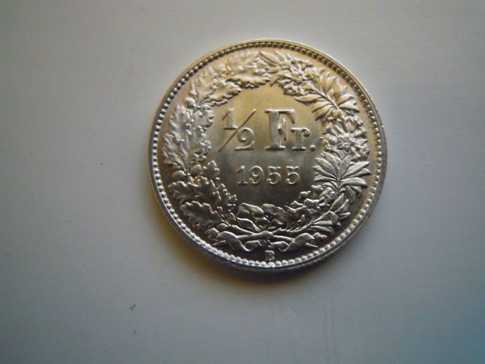 50 Rp. 1955 unz/stgl (Neu (gemäss Beschreibung)) in Kriegstetten für CHF 4.5 – mit Lieferung auf ...