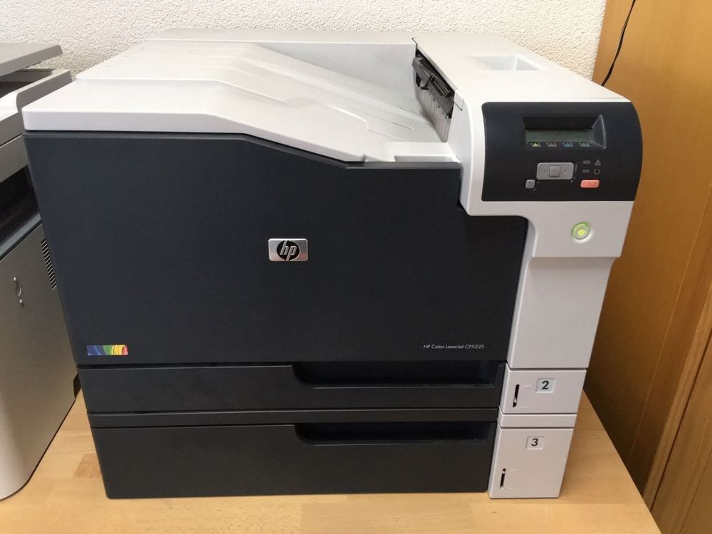HP Color LaserJet CP5225dn, A3/SRA3 Color Duplexdrucker (Gebraucht) in ...