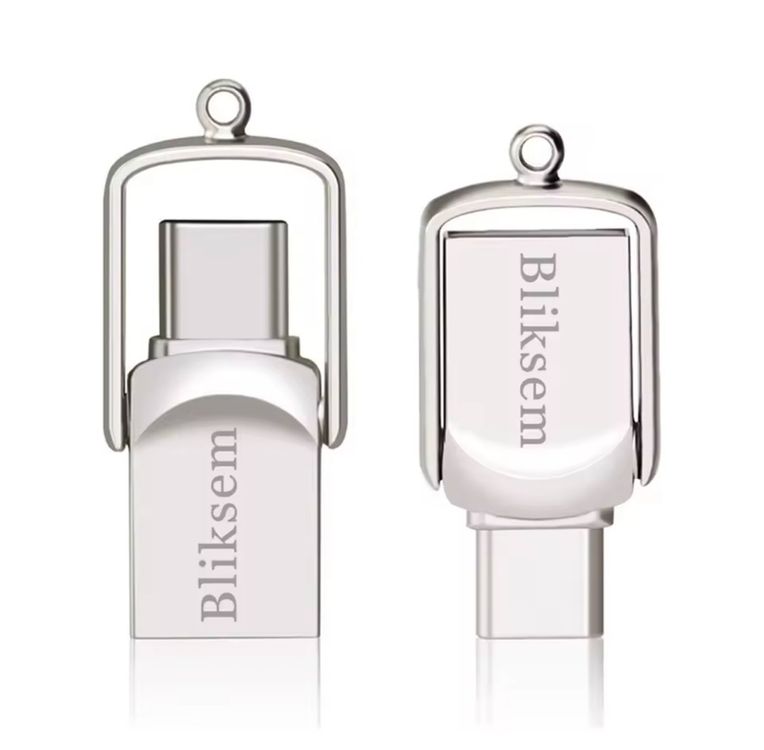 Clé USB 2 en 1 Bliksem MINI TYPE-C + USB 2.0 64 GB (Neuf avec emballage ...