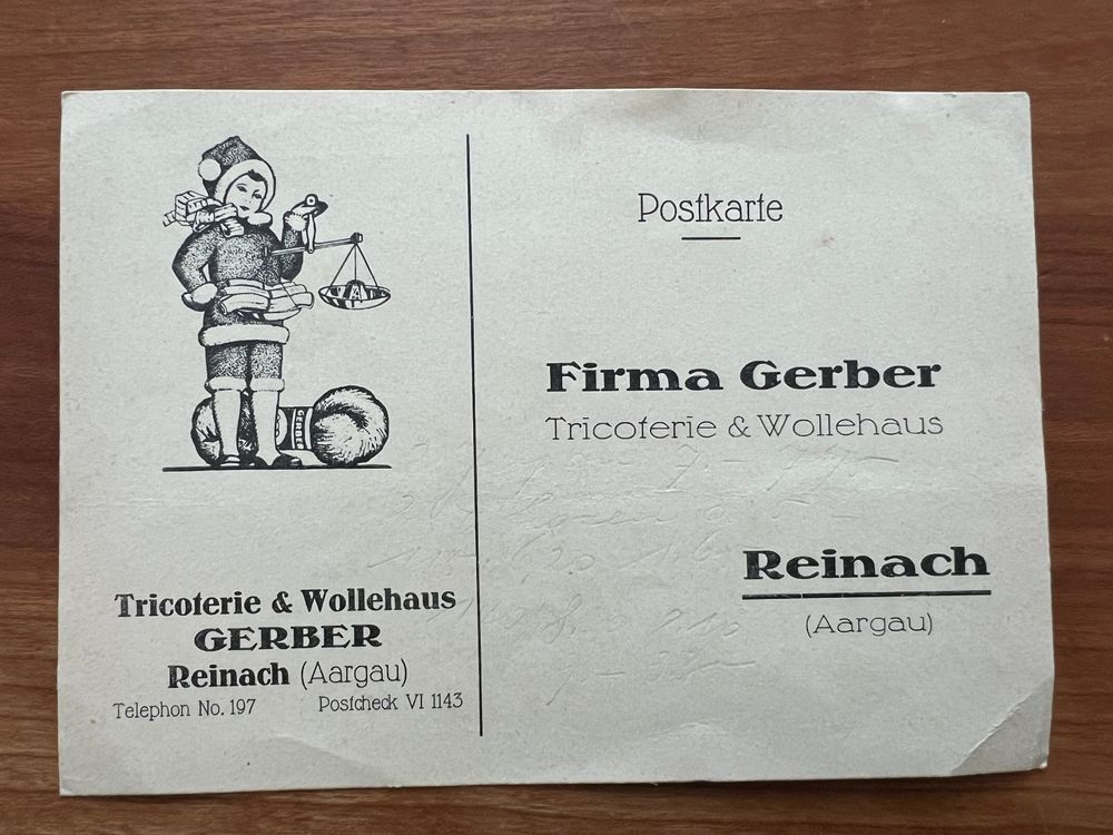 Alte Postkarte Reinach (M269) (Gebraucht) in Hinwil für CHF 2 – mit Lieferung auf Ricardo kaufen