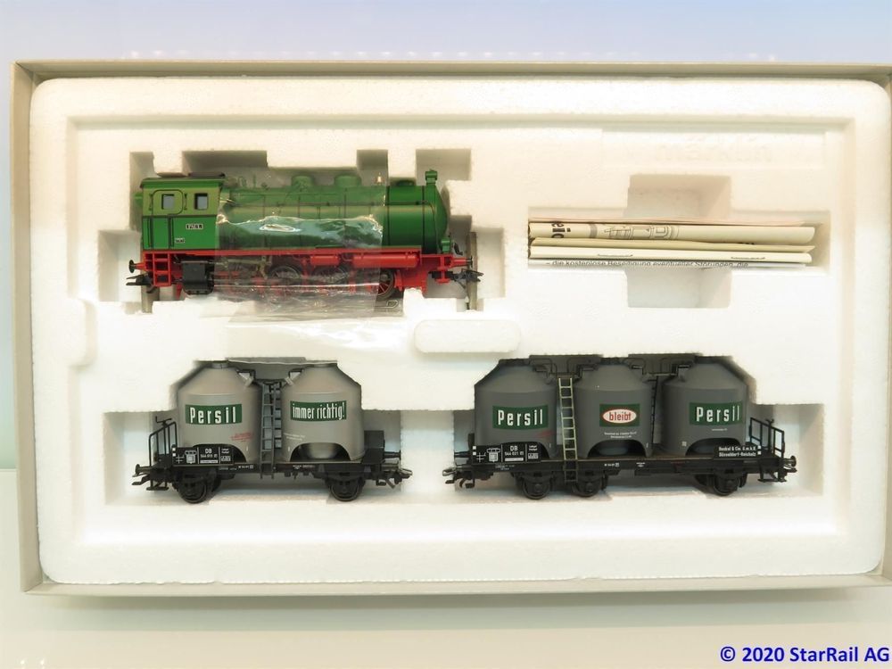 Märklin 26504 Zugpackung Henkel mit Dampfspeicherlok Ep. IV (Neu und ...