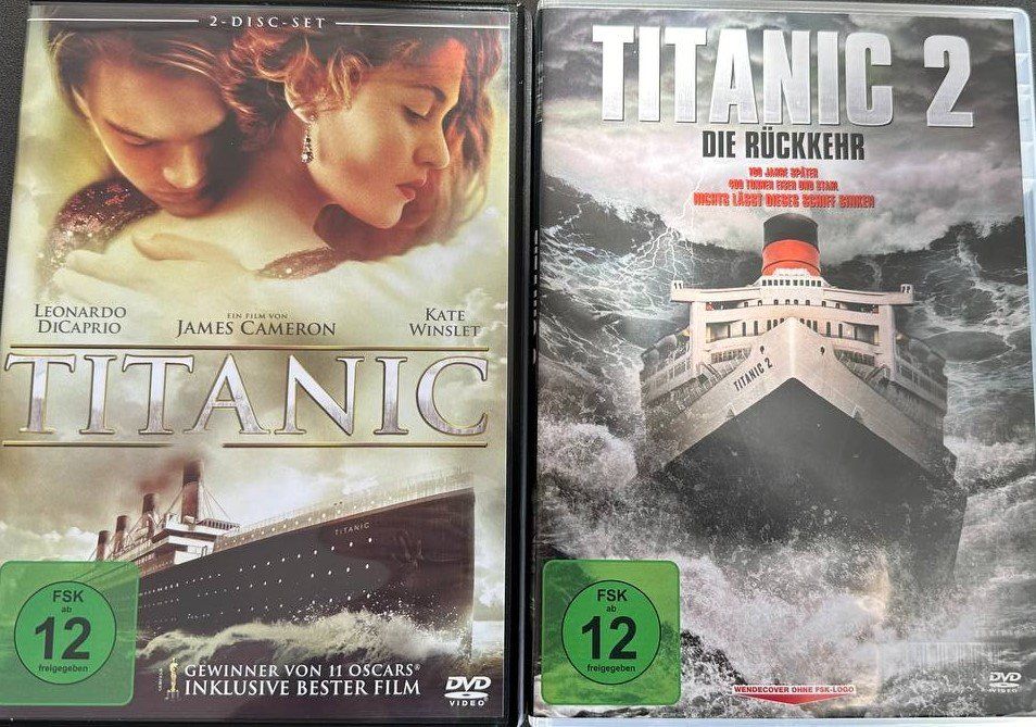 Titanic + Titanic 2 - Die Rückkehr (DVD) (Gebraucht) in Beringen für CHF 10 – mit Lieferung auf ...