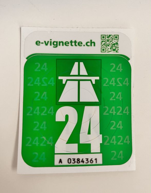 Vignette 2024 (Neuf avec emballage d'origine) à Gächlingen pour CHF 37 ...