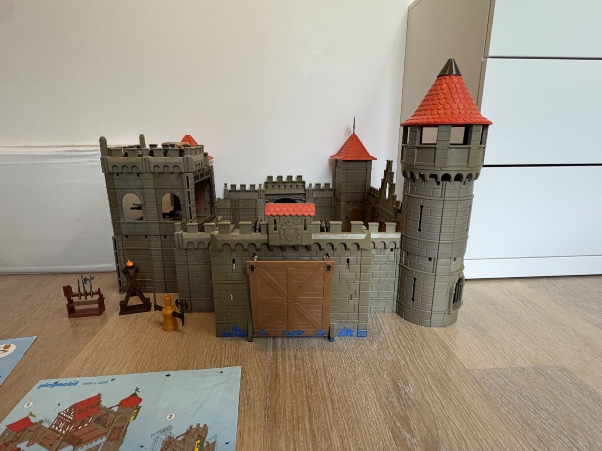 Playmobil Ritter Burg zum Kreativ werden mit Figuren (Gebraucht) in ...
