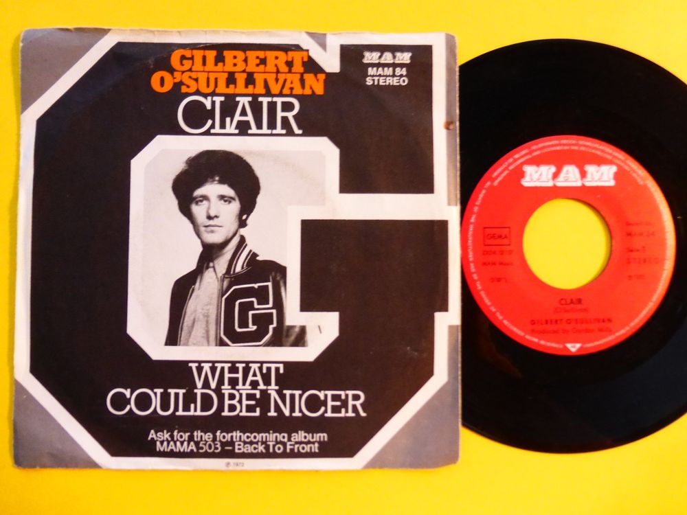 Gilbert O'Sullivan – Clair (Gebraucht) in Zürich für CHF 3 – mit ...