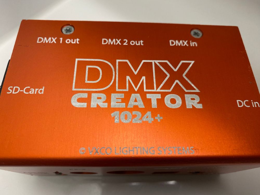 DMX Creator 1024+ Lichtsteuerung Interface MovingHead Yamaha (Gebraucht ...