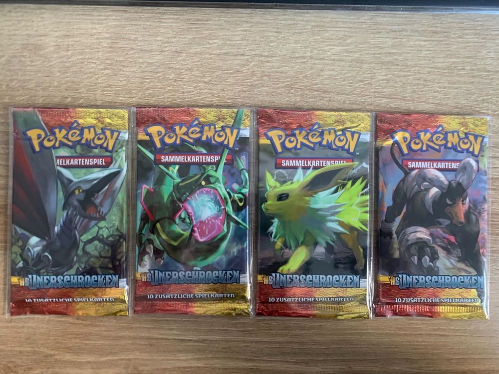 Pokemon HS Unerschrocken Booster Artset DE | Kaufen auf Ricardo