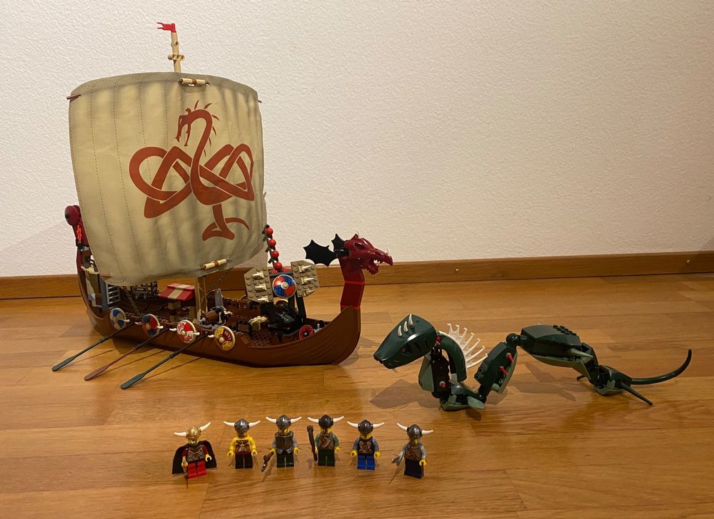 LEGO Wikinger 7018 Wikingerschiff Boot Schiff kpl. | Kaufen auf Ricardo