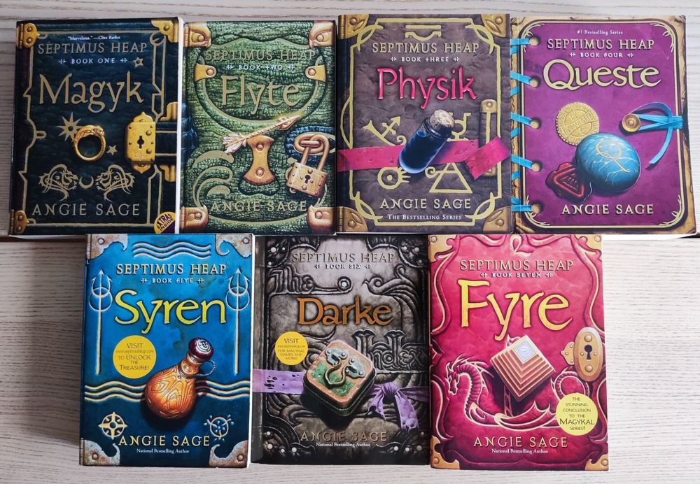 Septimus Heap (Complete Series 1-7) Paperback English (Gebraucht) in ...