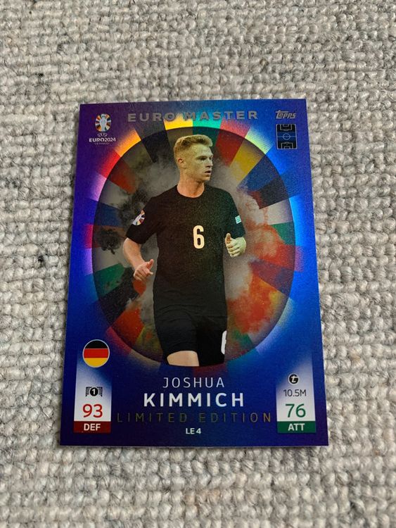 Kimmich Euro Master Limited LE4 Topps Match Attax Euro 2024 (Neu ...