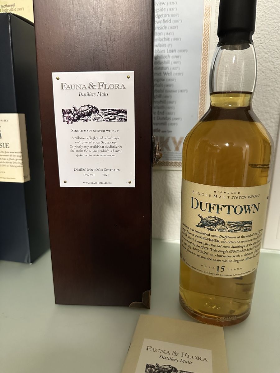 Fauna&Flora, Dufftown 15 Jahre Highland Single Malt (Neu (gemäss ...