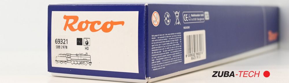 Roco 69321 Dampflok C 5/6 Elefant SBB H0 WS Digital mit OVP (Gebraucht ...