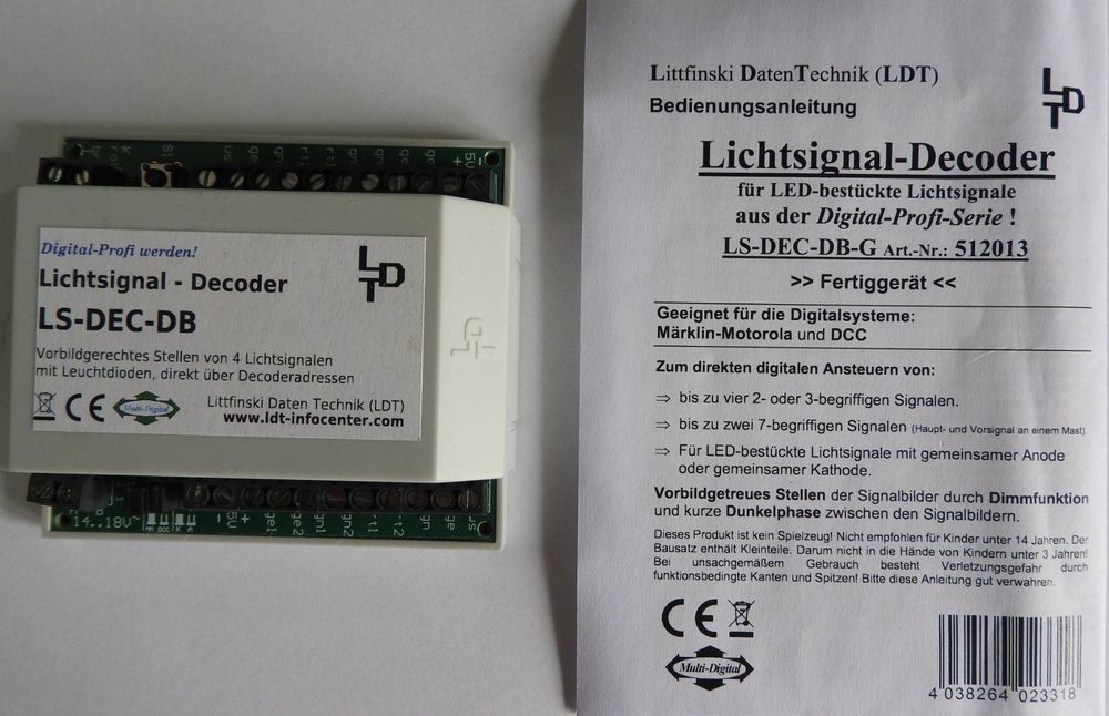 Decoder Lichtsignal LS-DEC-DB Littfinski (Neu (gemäss Beschreibung)) in ...