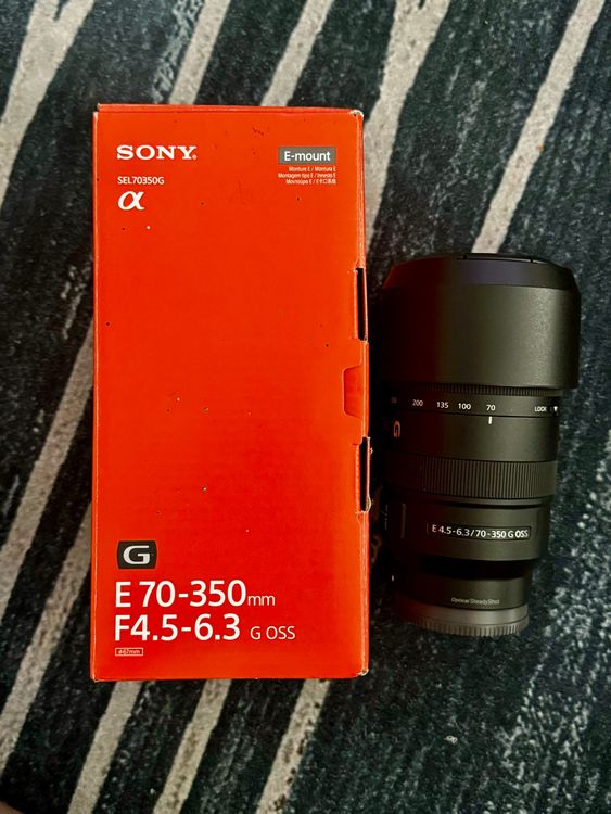 Sony E 70-350mm f/4.5-6.3 G OSS | Kaufen auf Ricardo