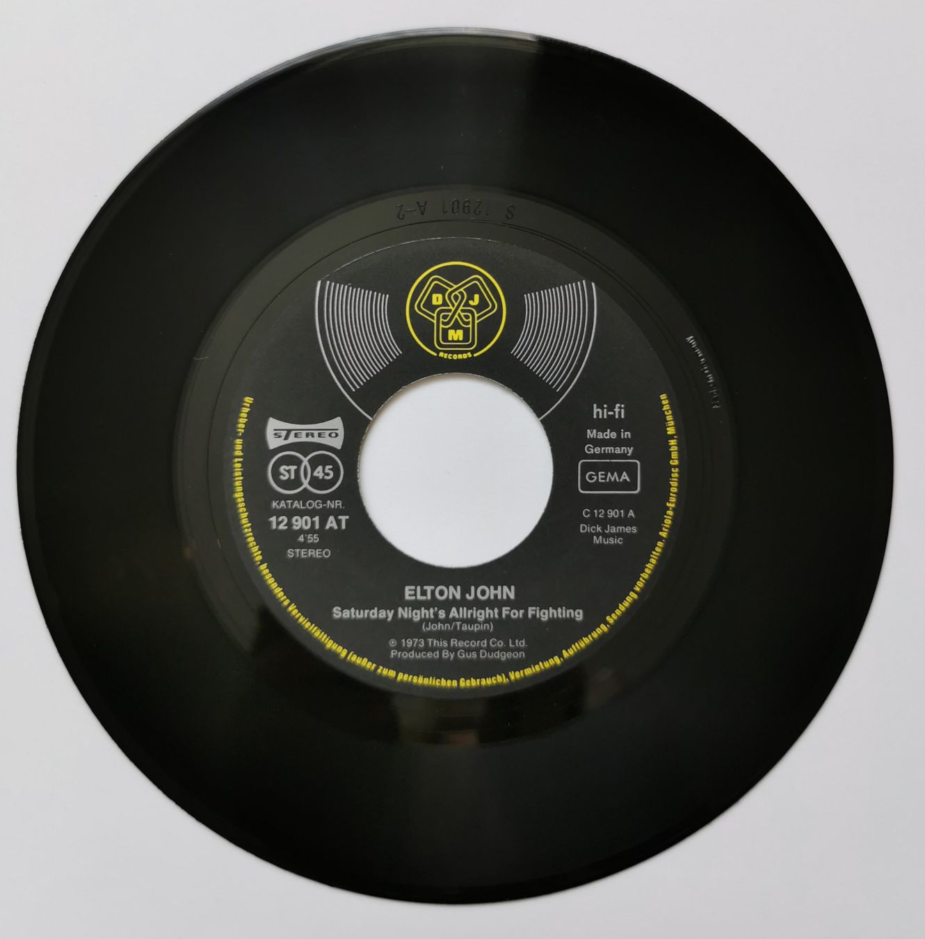 Elton John - Saturday Night`s Alright For Fighting / Jack Ra (Gebraucht ...