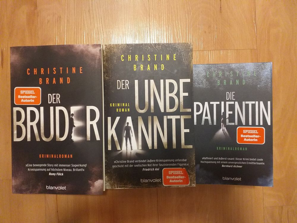 Christine Brand die Patientin der Bruder die Unbekannte (Gebraucht) in ...