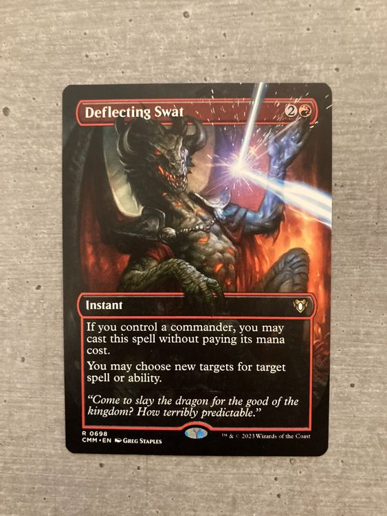 Borderless Deflecting Swat Commander Masters NM | Kaufen auf Ricardo Borderless Deflecting Swat Commander Masters NM | Kaufen auf Ricardo