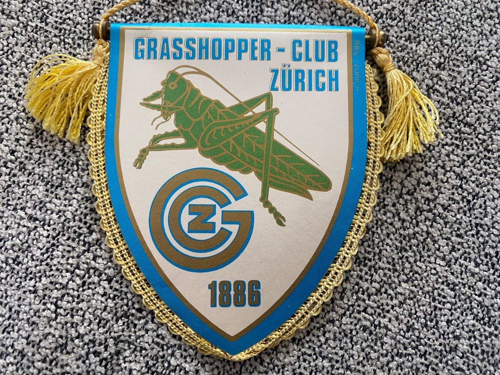 GRASSHOPPERS CLUB ZÜRICH WIMPEL GC GRASSHOPPERS GCZ 70ER | Acheter sur ...