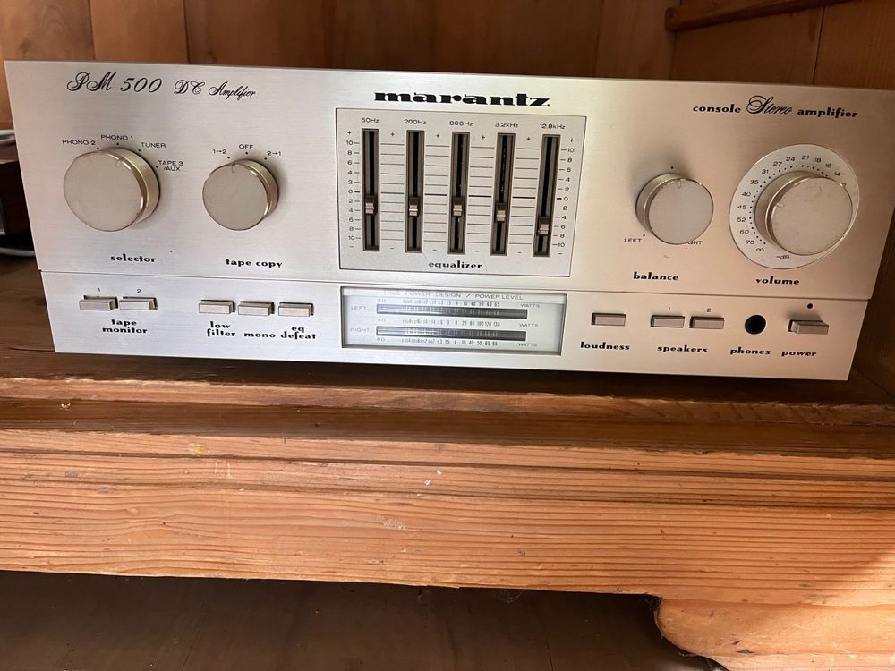 Marantz PM 500 DC Verstärker Stereoanlage | Kaufen auf Ricardo
