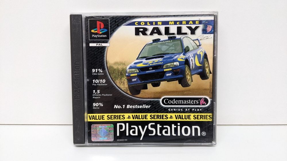 Colin McRae Rally - PlayStation 1 (Gebraucht) in Menziken für CHF 9 – mit Lieferung auf Ricardo ...