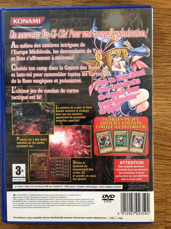 Jeu PS2 - Yu-gi-oh (Gebraucht) in La Chaux-de-Fonds für CHF 2.8 – mit ...