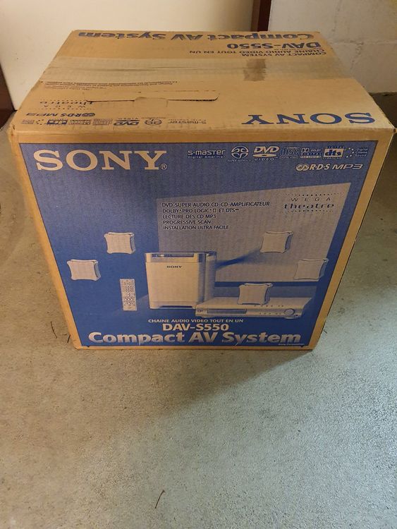 Sony DAV-S550 Home Theater System S-Master 5.1Full digital (Gebraucht) in für CHF 18 – mit ...