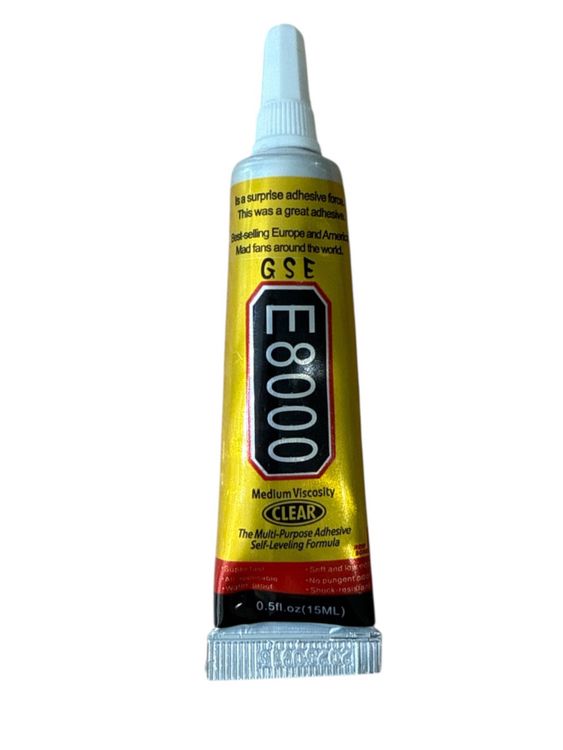 COLLE E8000 15 ML Super Glue Pour Réparation Pose Téléphones (Neuf avec ...