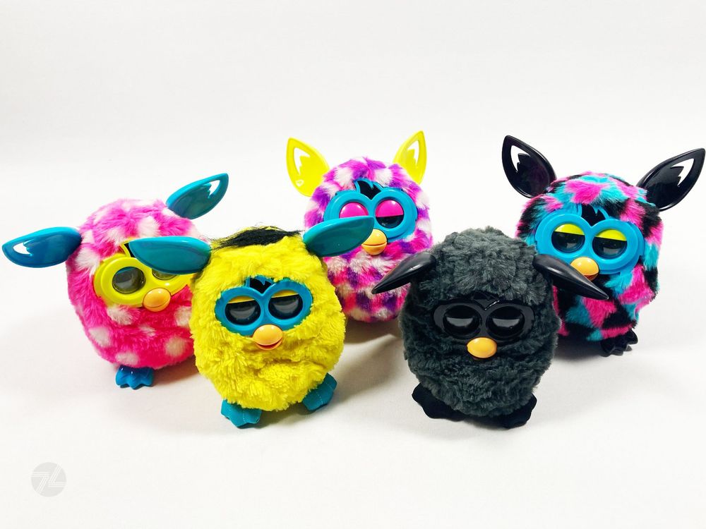Furby 5x Hasbro Teilweise Defekt Sammlung Mix Lot Bastler (Defekt) in ...